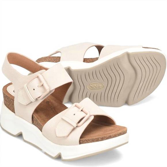 Sofft | Shoes | New Sofft Womens Castello Sandal In Tapioca Grey | Poshmark